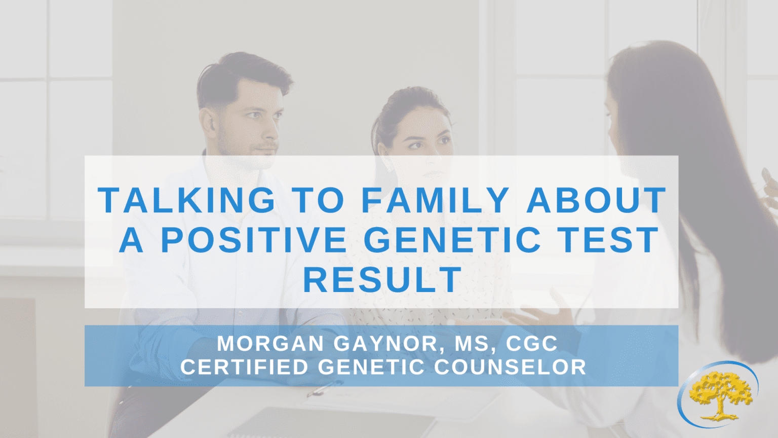 Talking to Family About a Positive Genetic Test Result - Ironwood ...